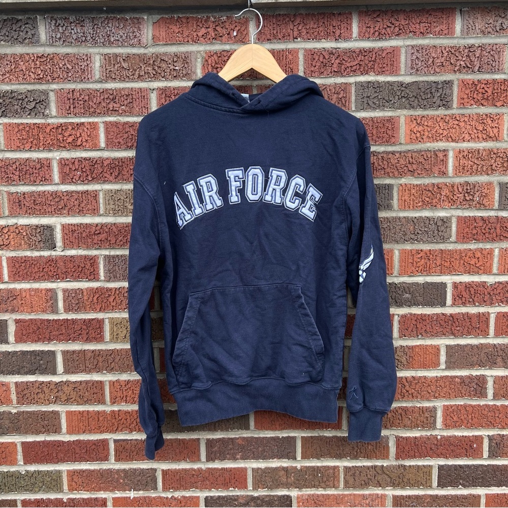U.S. Air Force Navy Blue And Gray Men’s Pullover Swea… - Gem